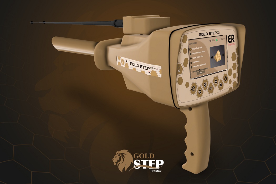 Gold Step Pro Max Alan Tarama Cihazı – Altın Arama Dedektörü